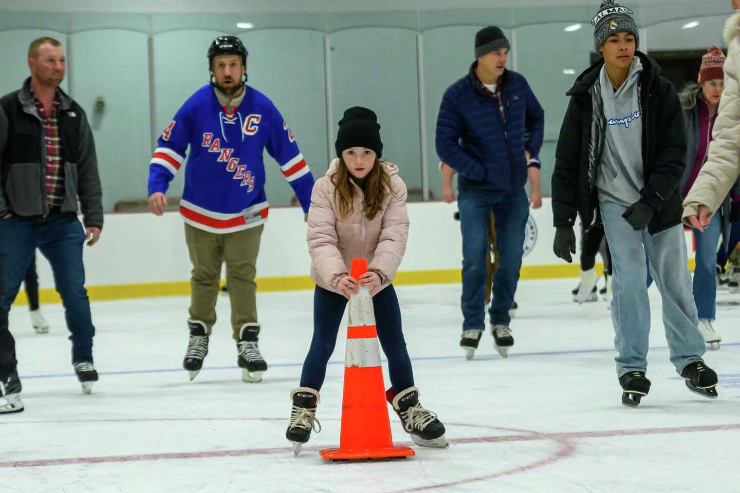 Knickerbacker Ice Rink reopens with new sheet of ice in Troy