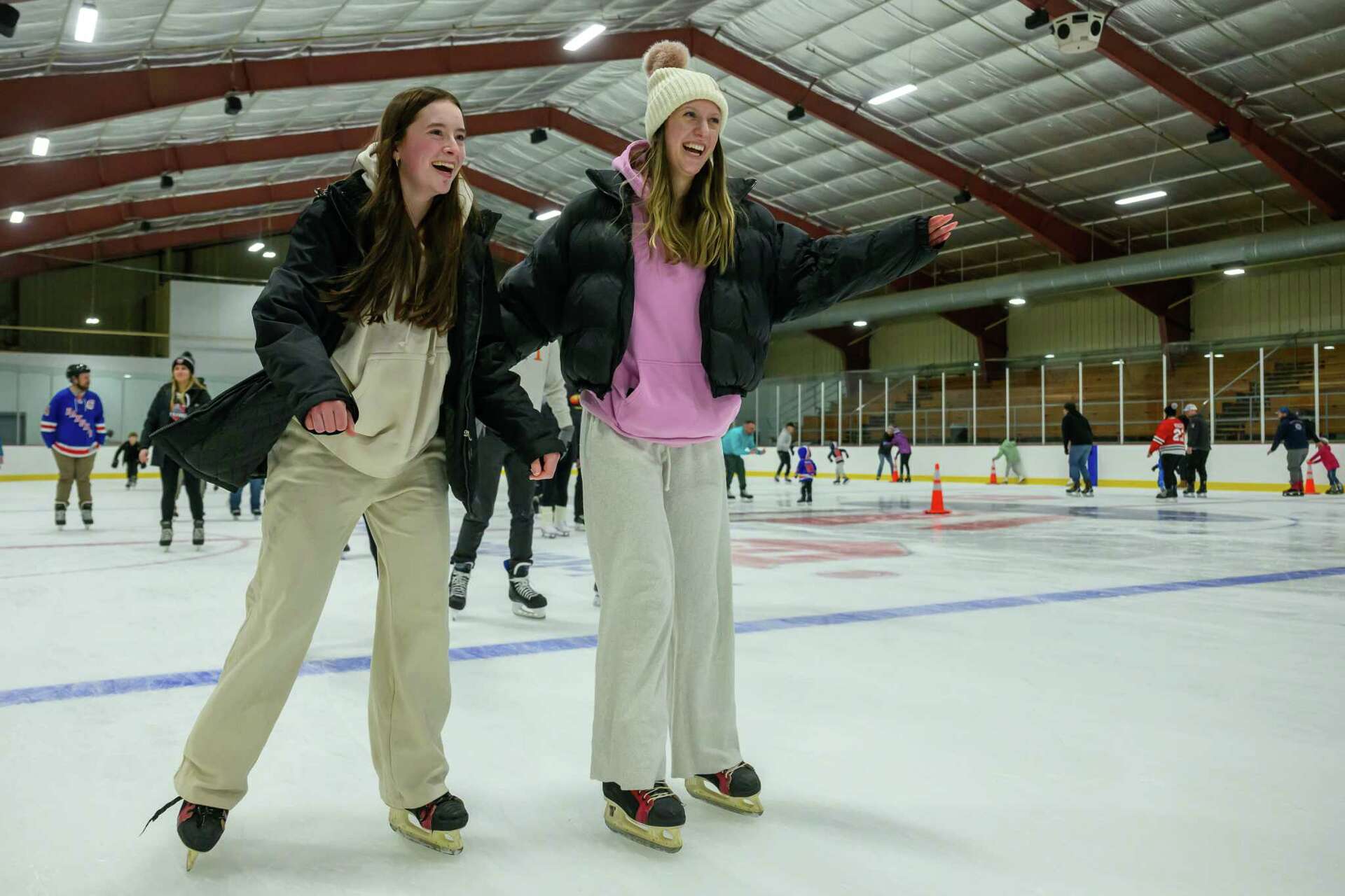 Knickerbacker Ice Rink reopens with new sheet of ice in Troy