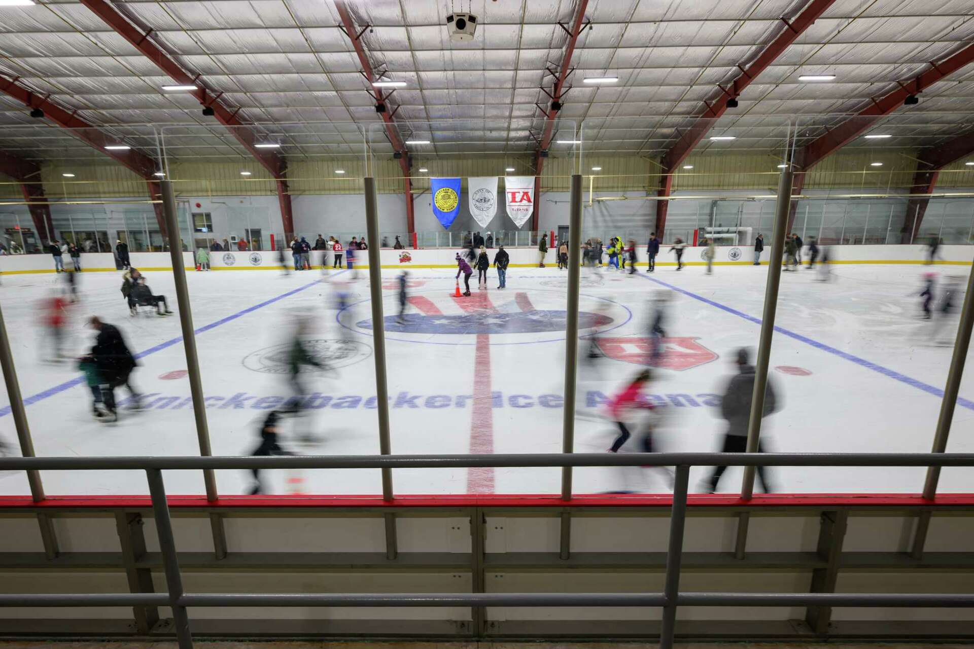 Knickerbacker Ice Rink reopens with new sheet of ice in Troy