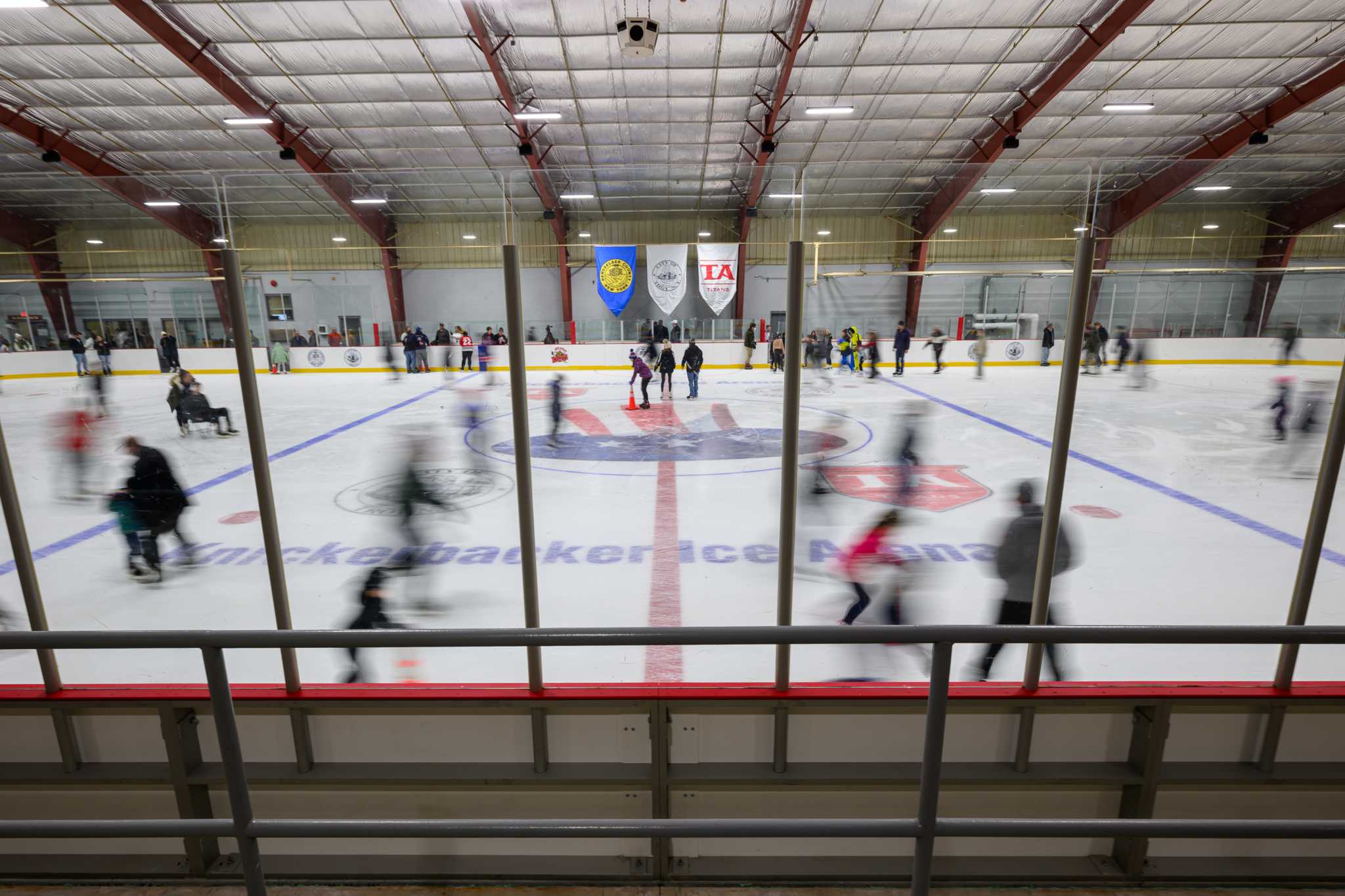 Knickerbacker Ice Rink reopens with new sheet of ice in Troy