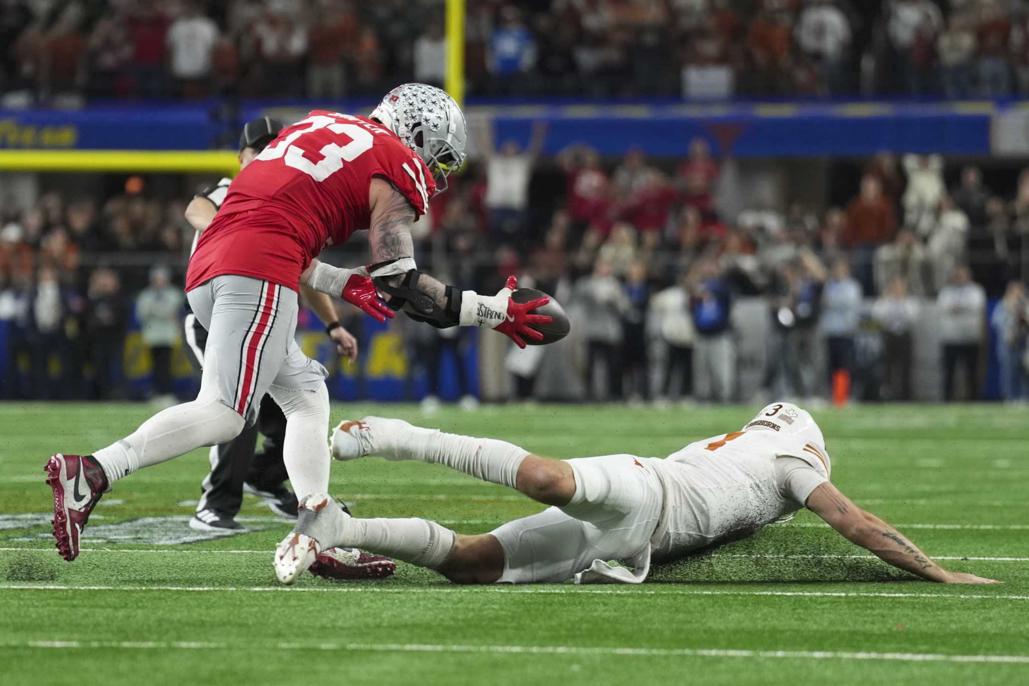 UT football: Longhorns fall short against Ohio State in CFP semifinals