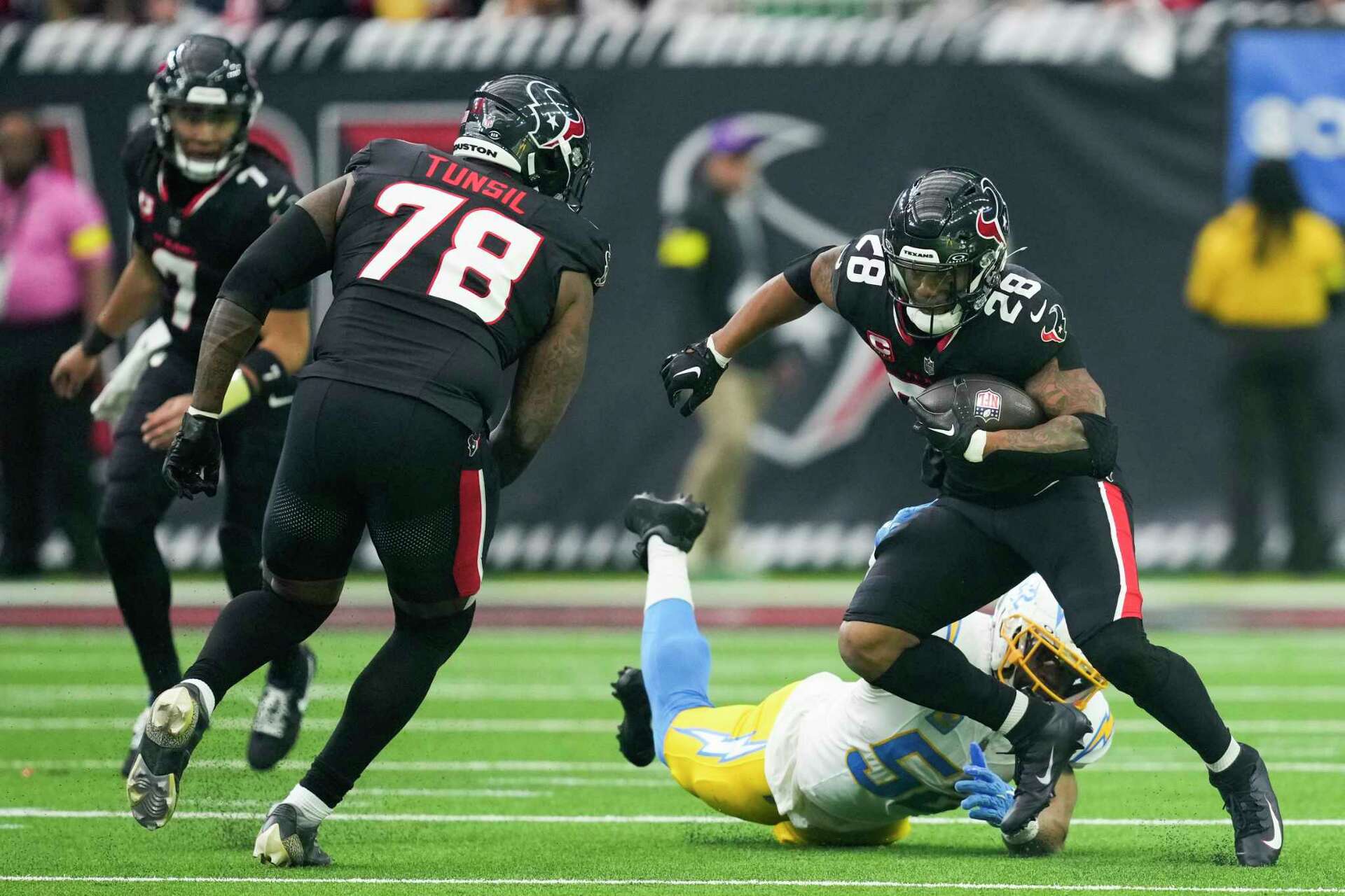 Houston Texans: Eric Murray's pick-six highlights win over Chargers