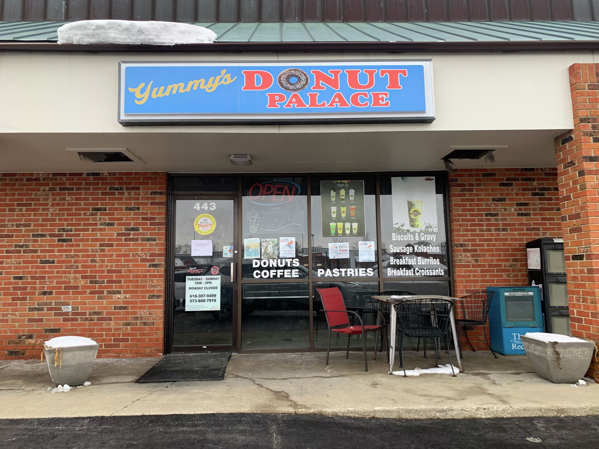 No reopening date for Yummy Donut Palace in Edwardsville IL