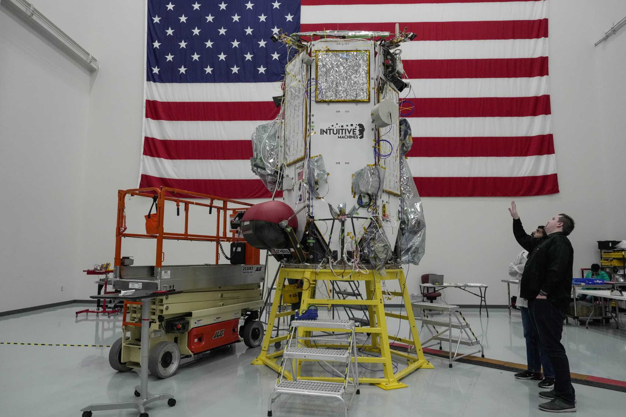Houston’s Intuitive Machines launches second moon lander via SpaceX