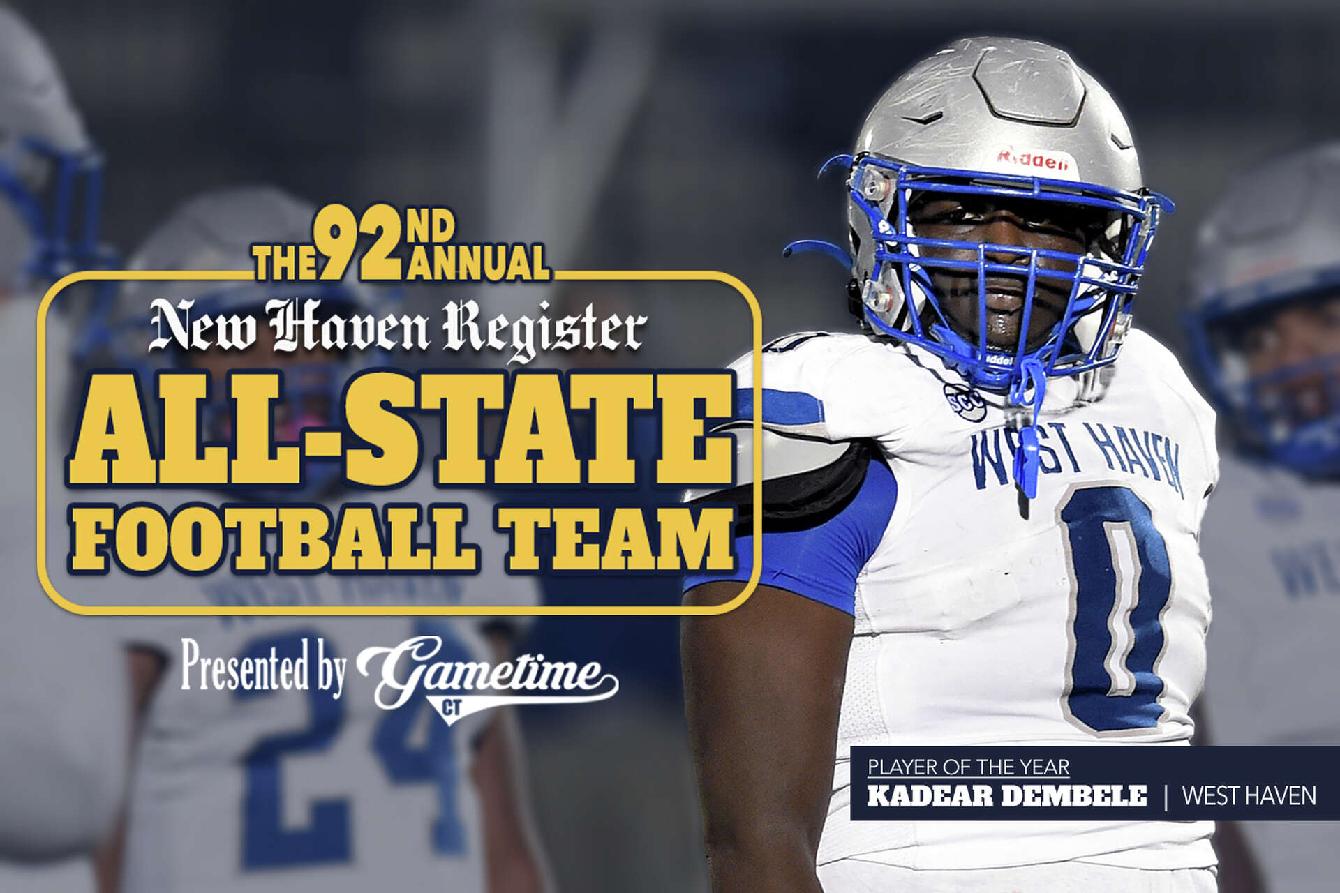 New Haven Register All-State CT High School Football First Team 2025