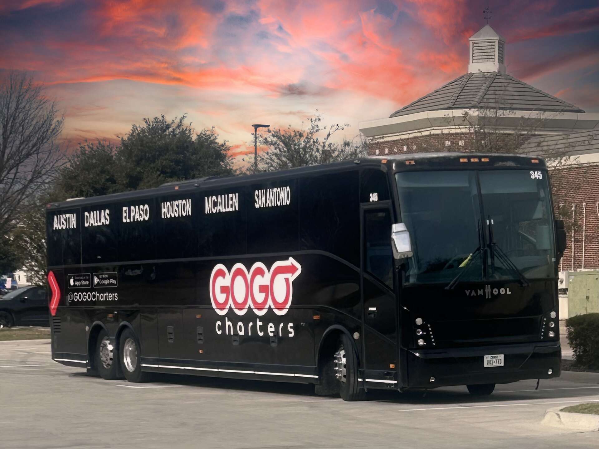GOGO Charters release new charter bus routes between Texas cities