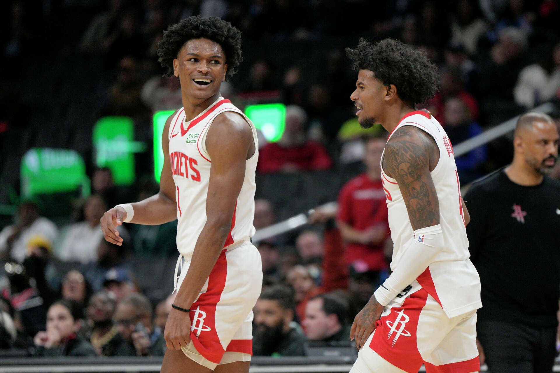 Amen Thompson: Nobody can guard Jalen Green except me