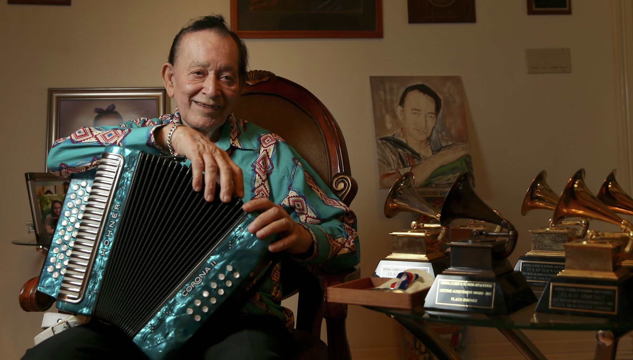 San Antonio's Flaco Jiménez is conjunto music's great ambassador