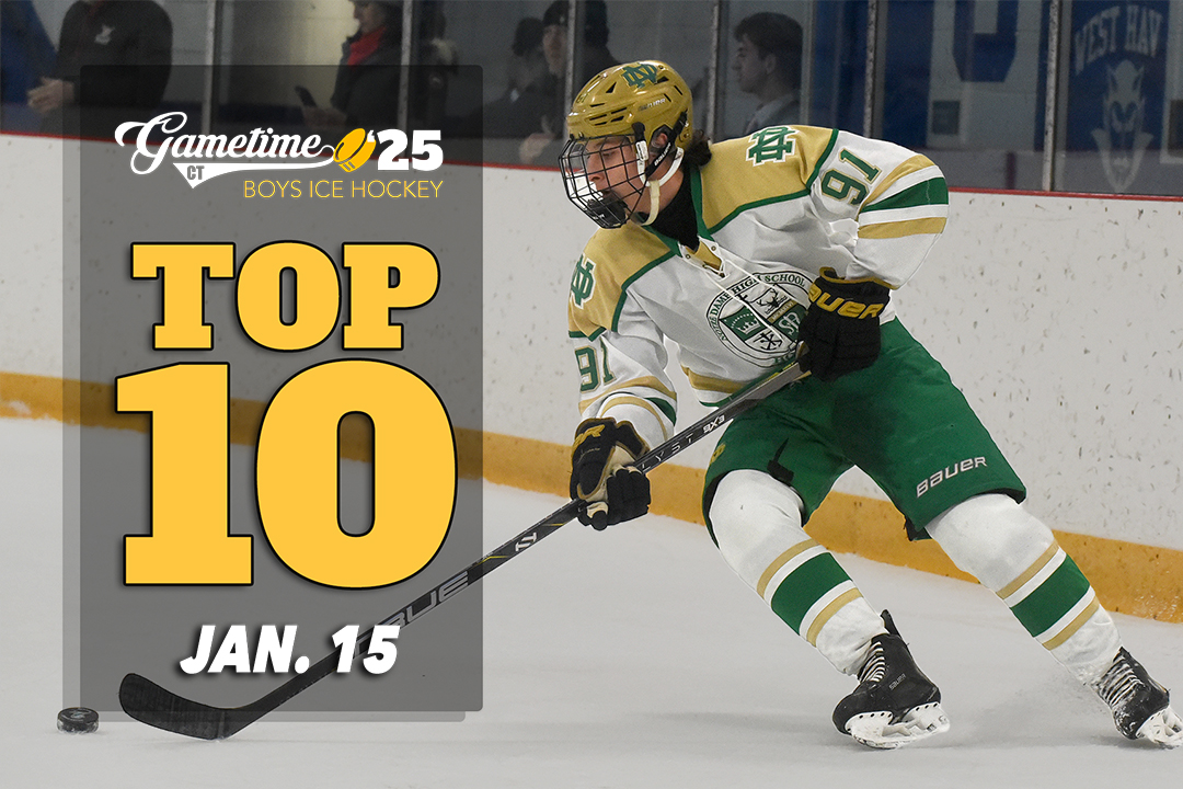 Top 10 Connecticut Boys High School Hockey Poll, January 15, 2025