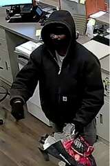 Waterford police release photo of Charter Oak bank robbery suspect