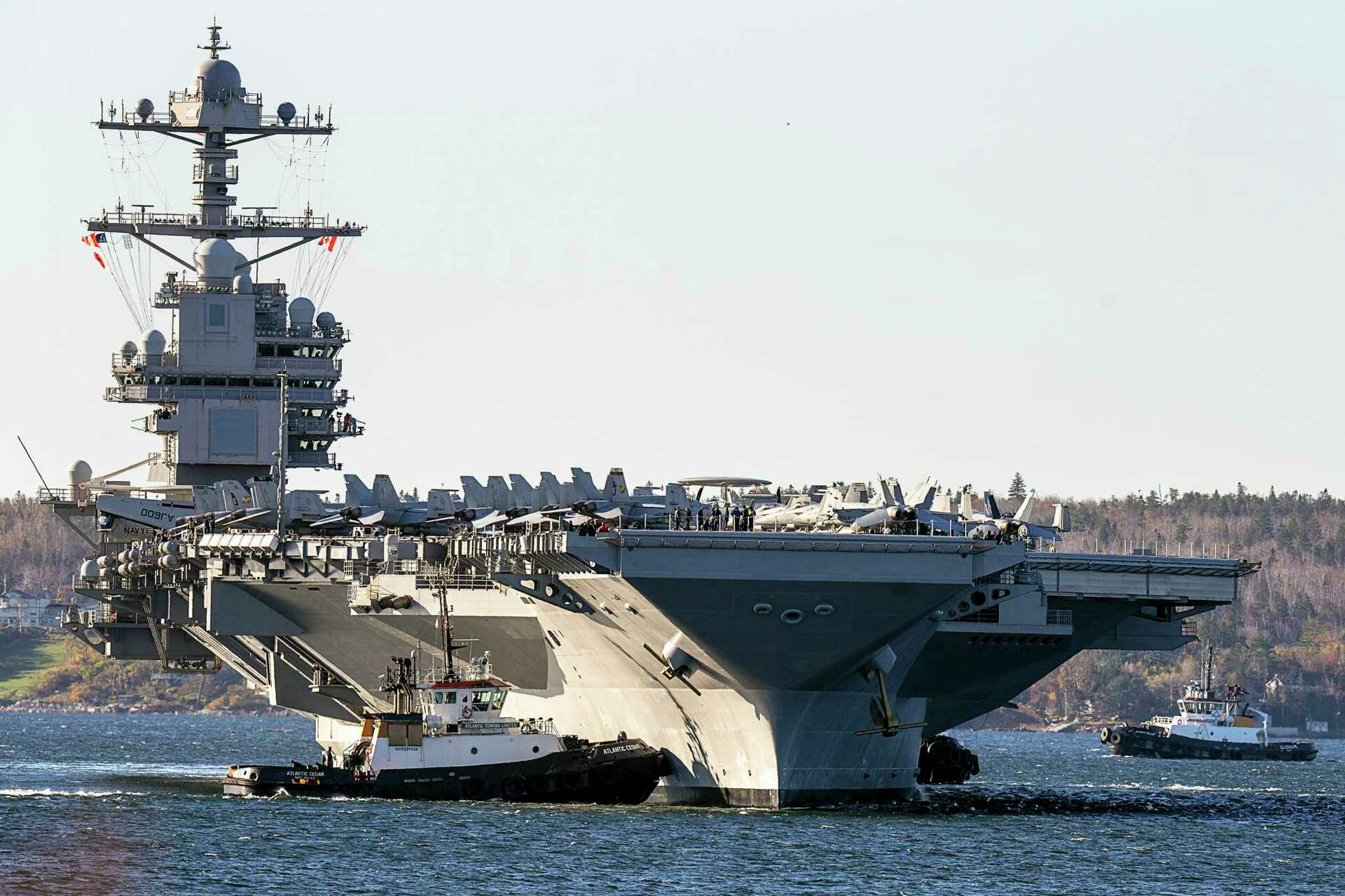 US aircraft carriers to be named after George W. Bush, Bill Clinton
