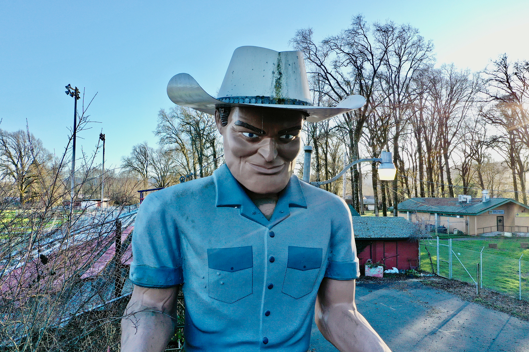 How a 20-foot cowboy became the symbol of a NorCal town