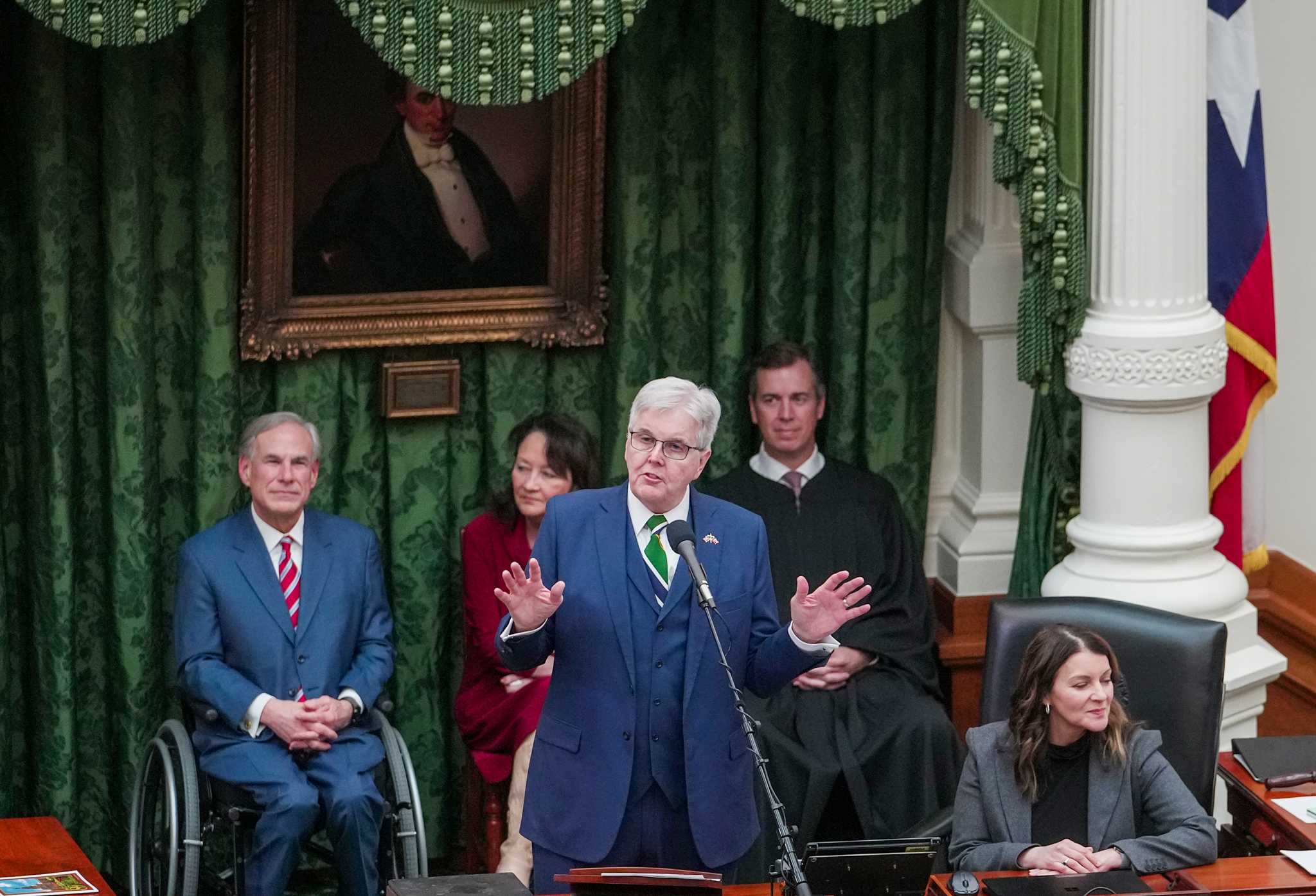 Texas Lt. Gov. Dan Patrick names top legislative priorities