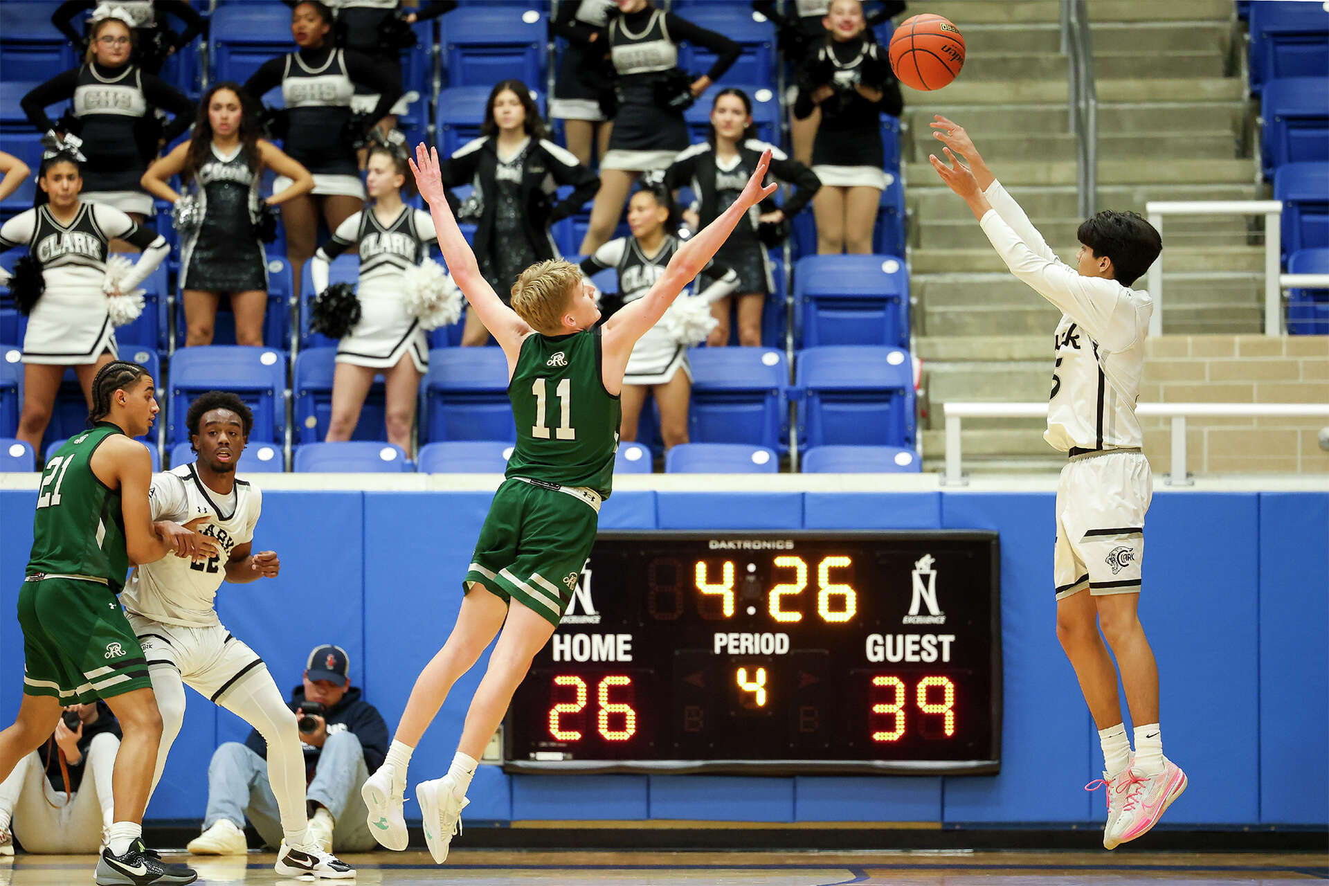 Reagan defeated Clark, 53-39, at Northside Sports Gym on Tuesday