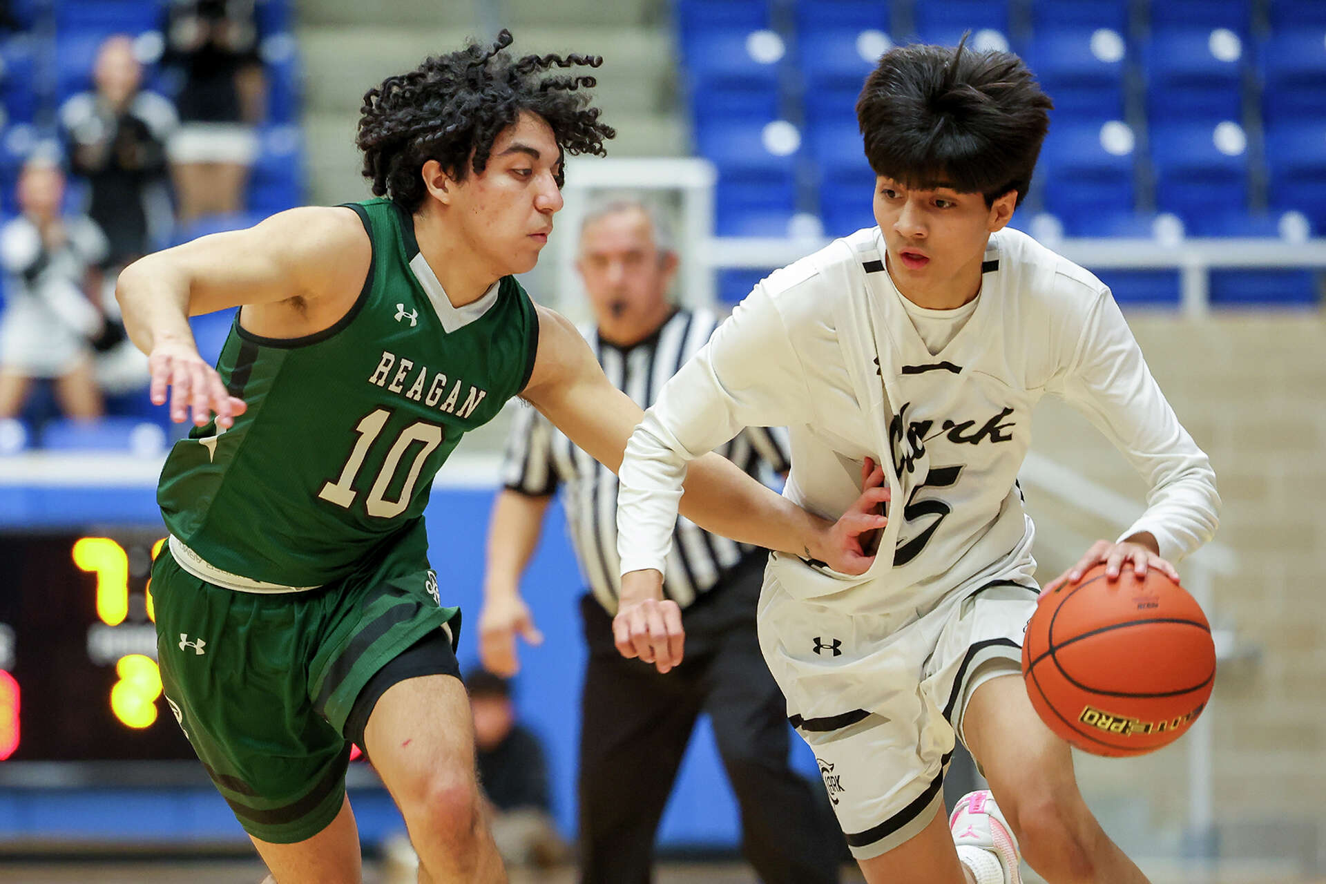 Reagan defeated Clark, 53-39, at Northside Sports Gym on Tuesday
