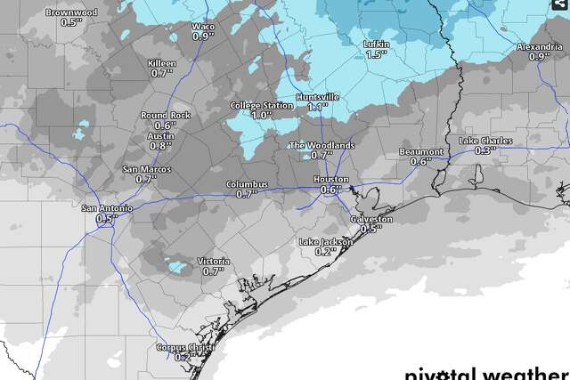 Houston freeze: Snow, winter precipitation looking more likely