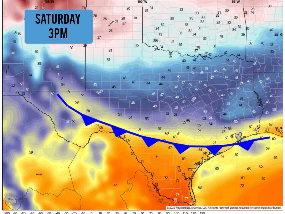 Drastic temp swings are heading to South Texas. Here’s when.