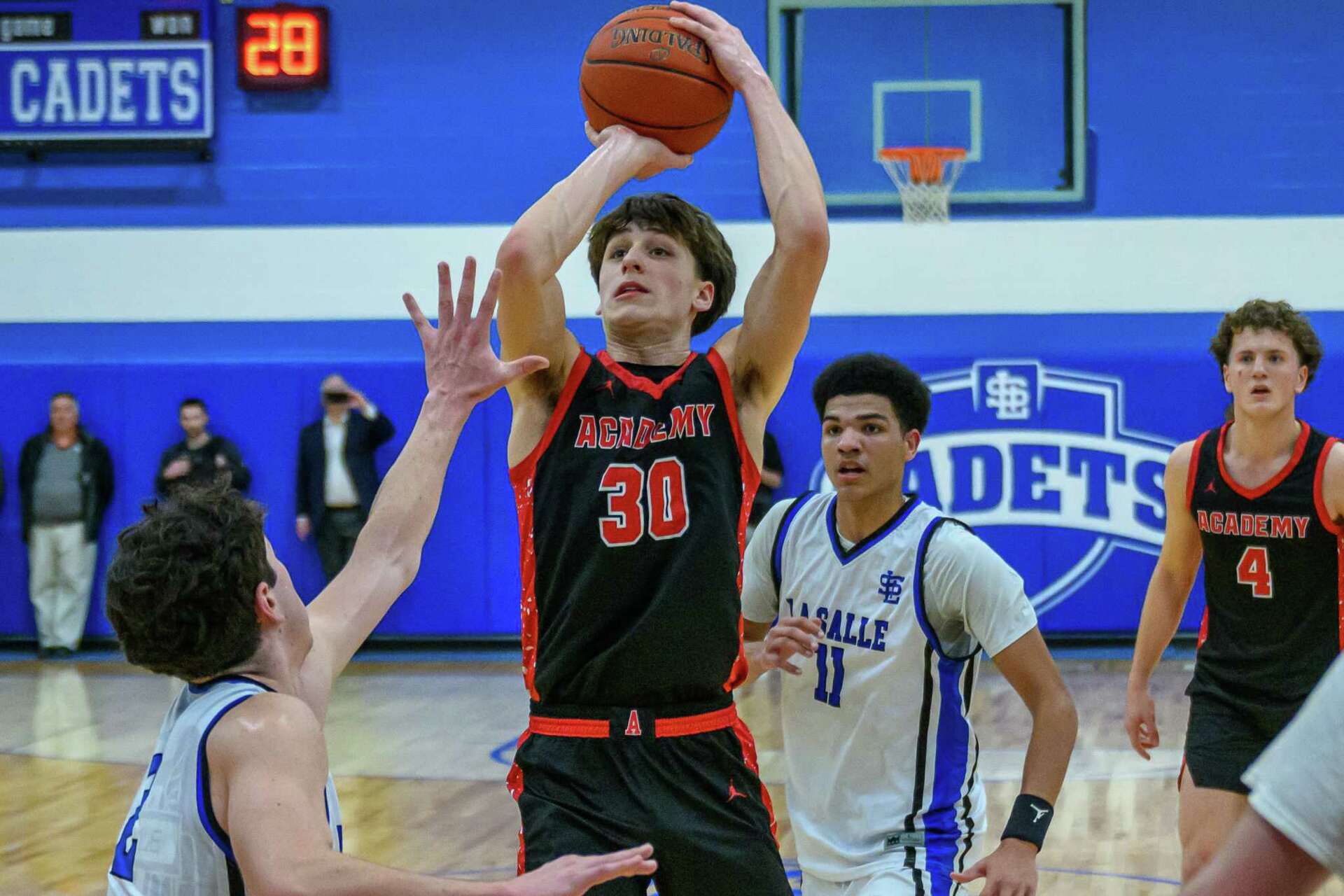 Top-ranked Albany Academy basketball stays unbeaten vs. Section II