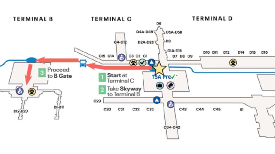 Houston IAH Terminal B lobby will close for redevelopment
