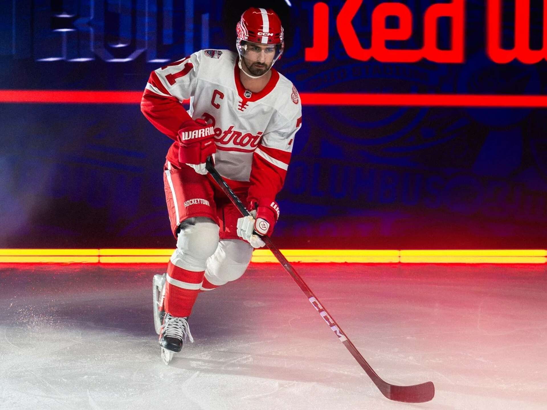 Red Wings reveal auto-themed jerseys for 2025 NHL Stadium Series