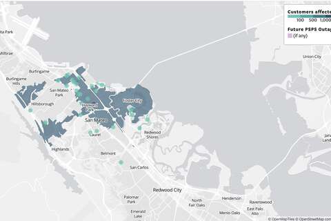 Bay Area PG&E outage hits thousands along Peninsula, San Mateo