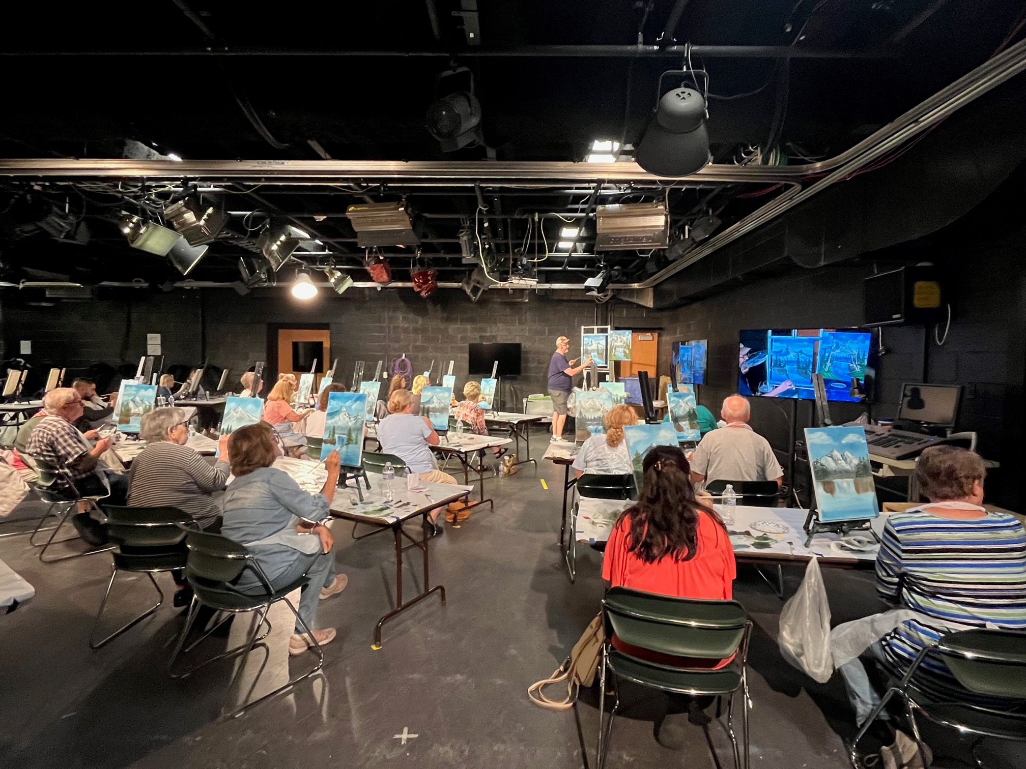 Delta College Public Media to host Bob Ross painting workshop