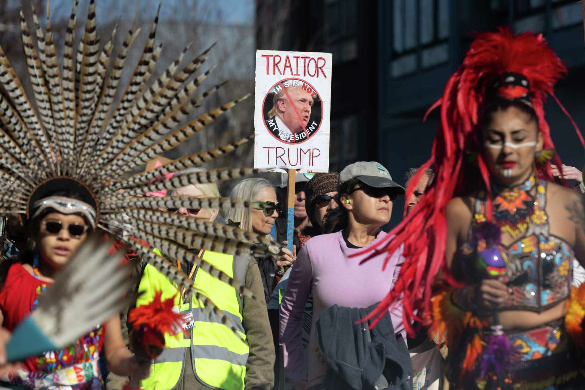 Protesting Trump: SF march, rallies kick off weekend of resistance
