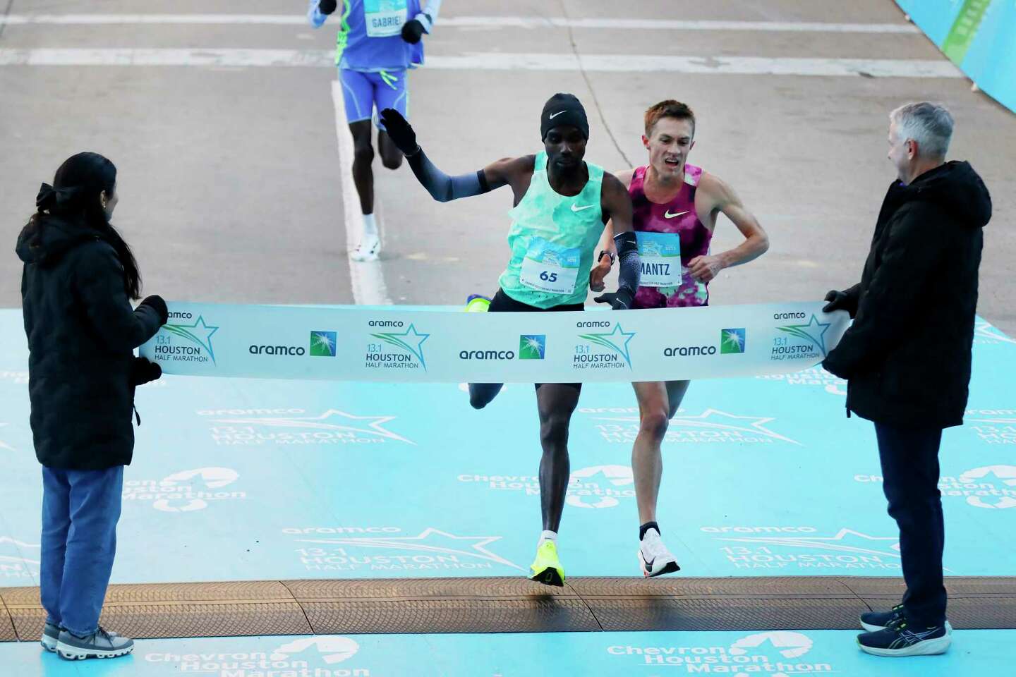 Chevron Houston Marathon: Haimro Alame wins men's race by 8 seconds