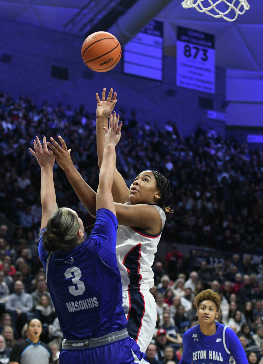 UConn women's basketball routs Seton Hall behind Paige Bueckers