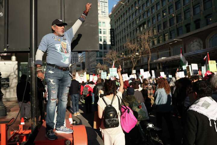 ‘We Fight Back’: Broad coalition marches in S.F. against Trump