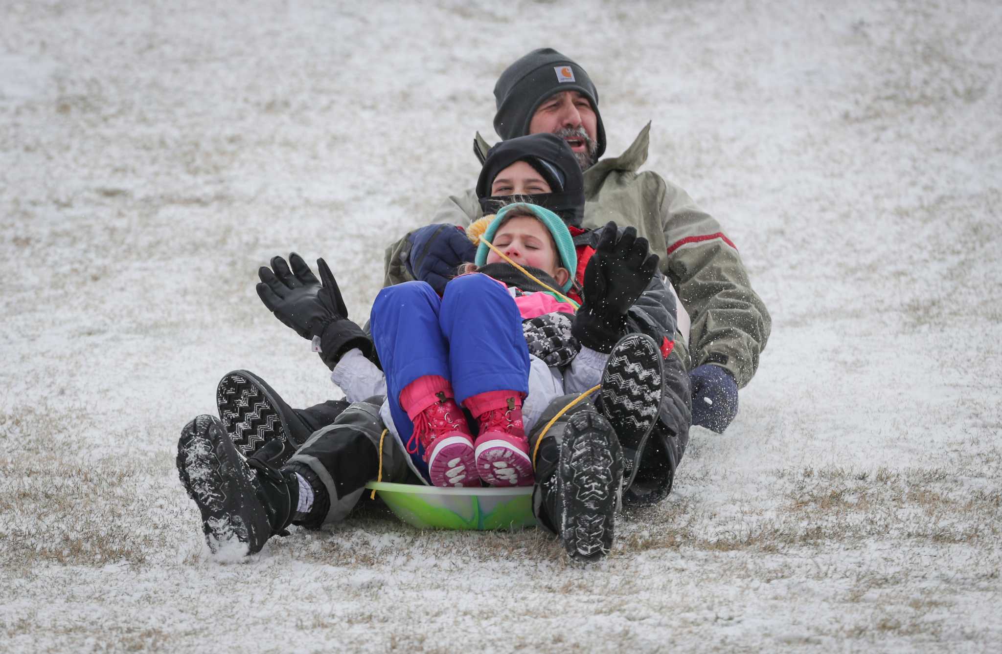 3 Houston-area parks to go sledding, if you can make it without a car