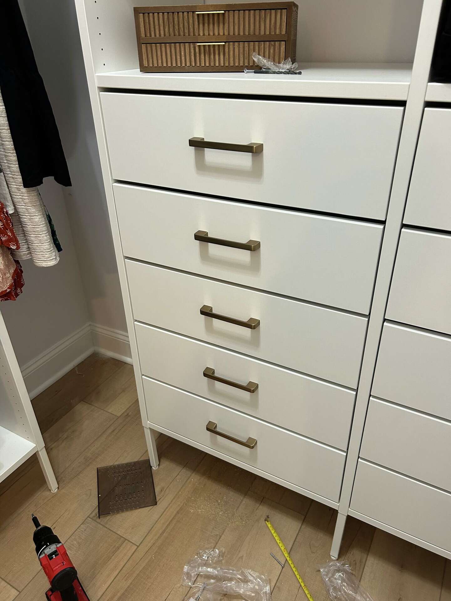 My Ikea AURDAL closet system makeover, tips and review