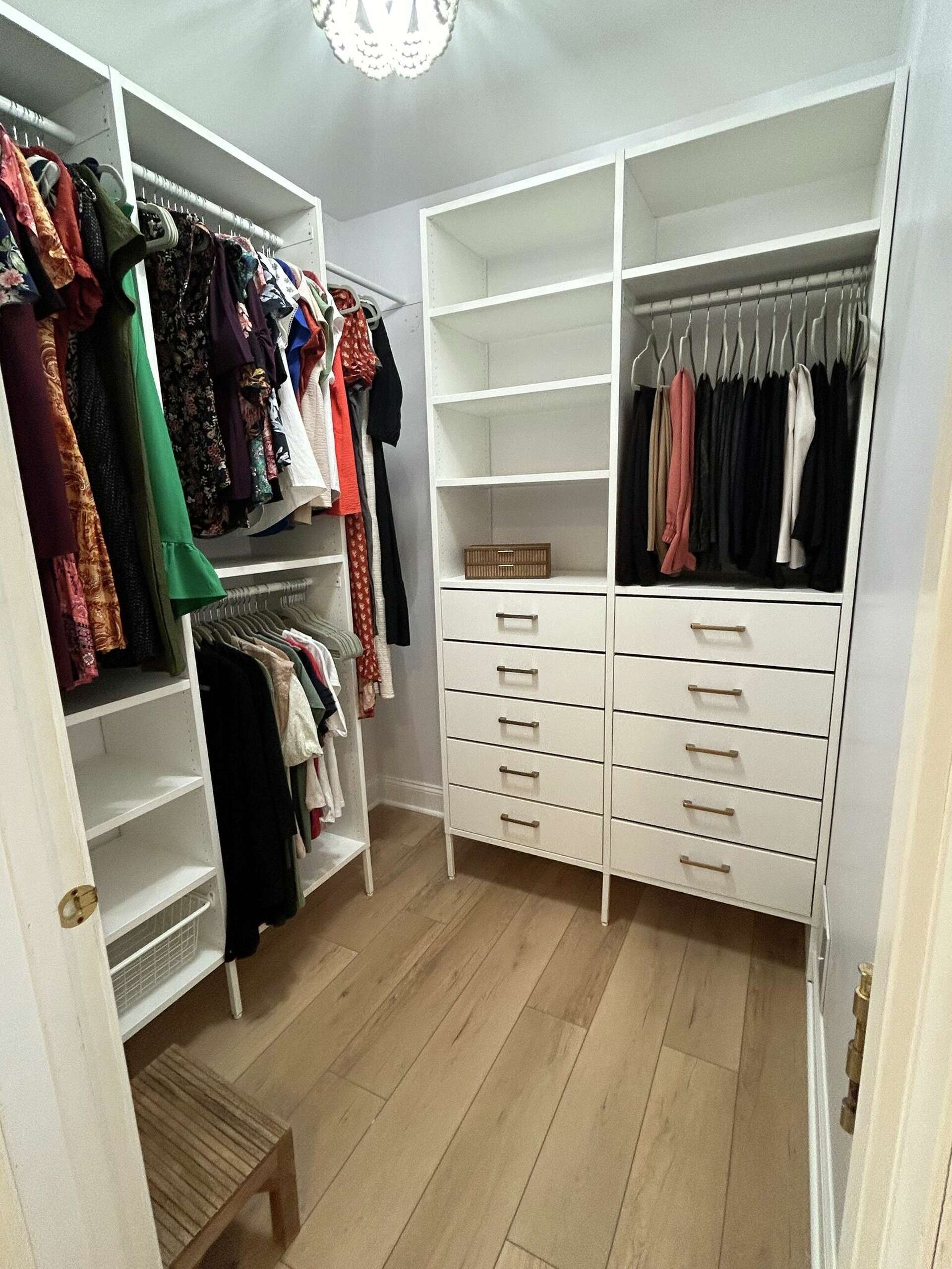 My Ikea AURDAL closet system makeover, tips and review