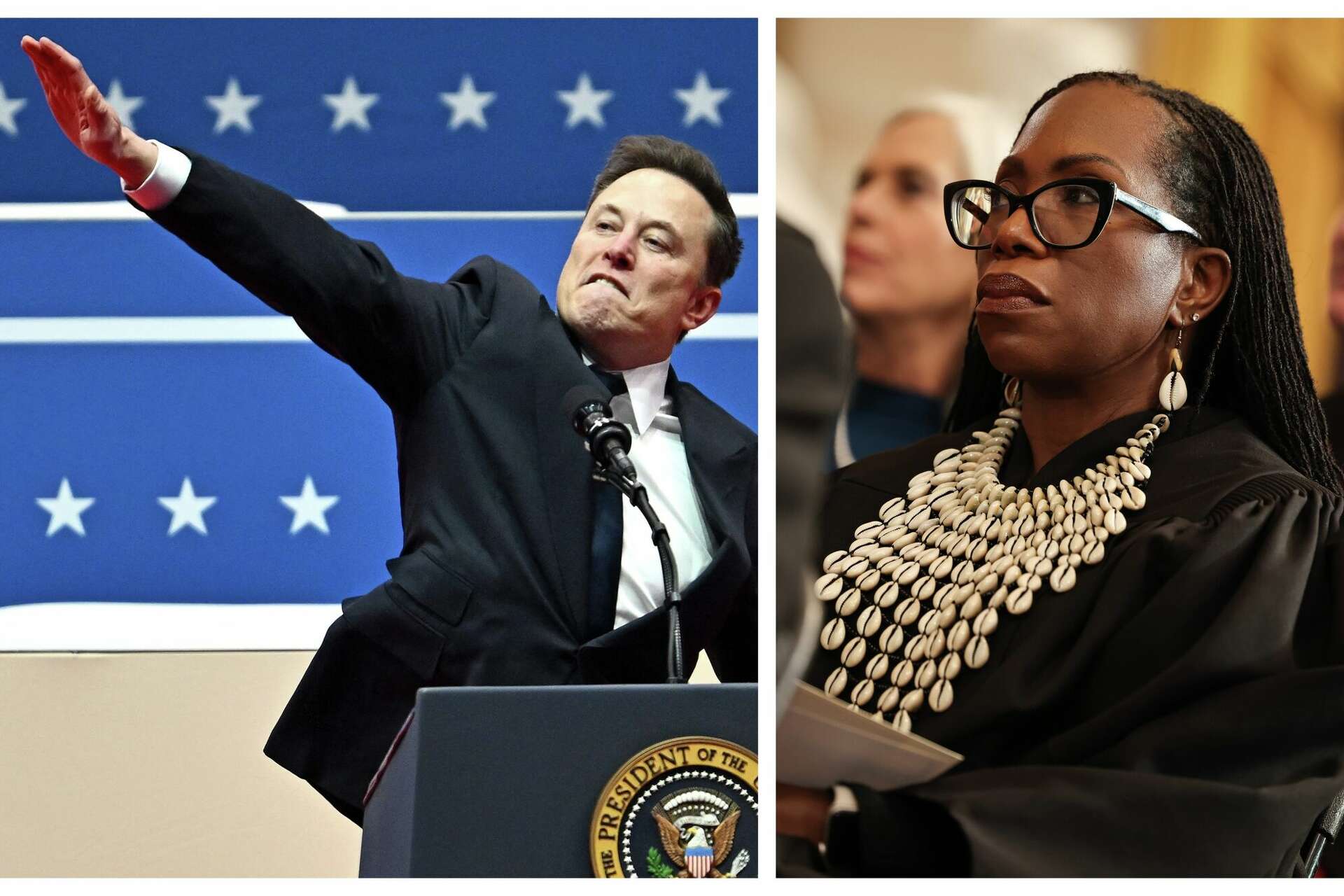 Symbols clash at Trump inauguration: Musk's salute vs. cowrie shells