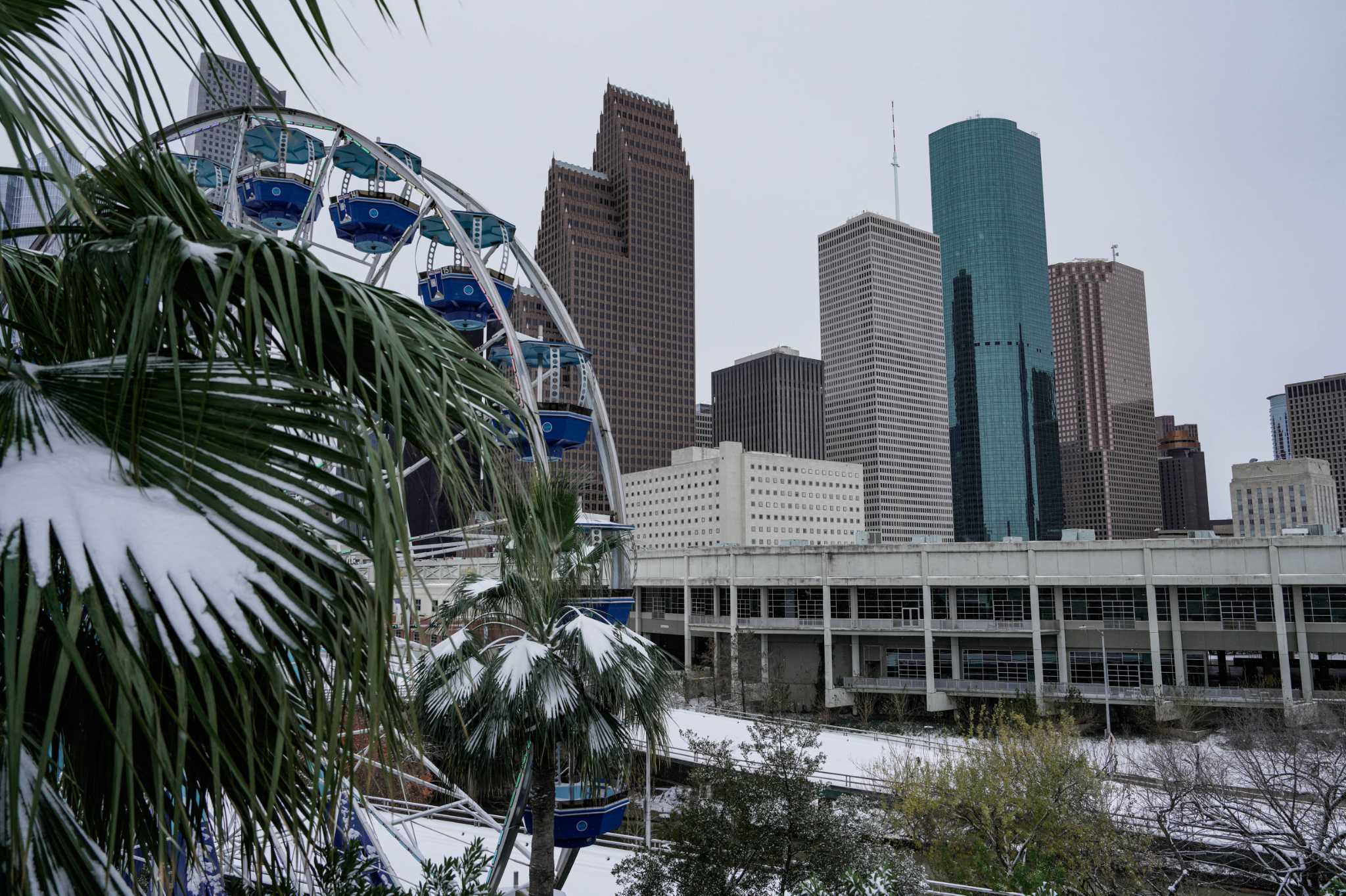 Did Houston have the most freeze days in a row? Let's check the data