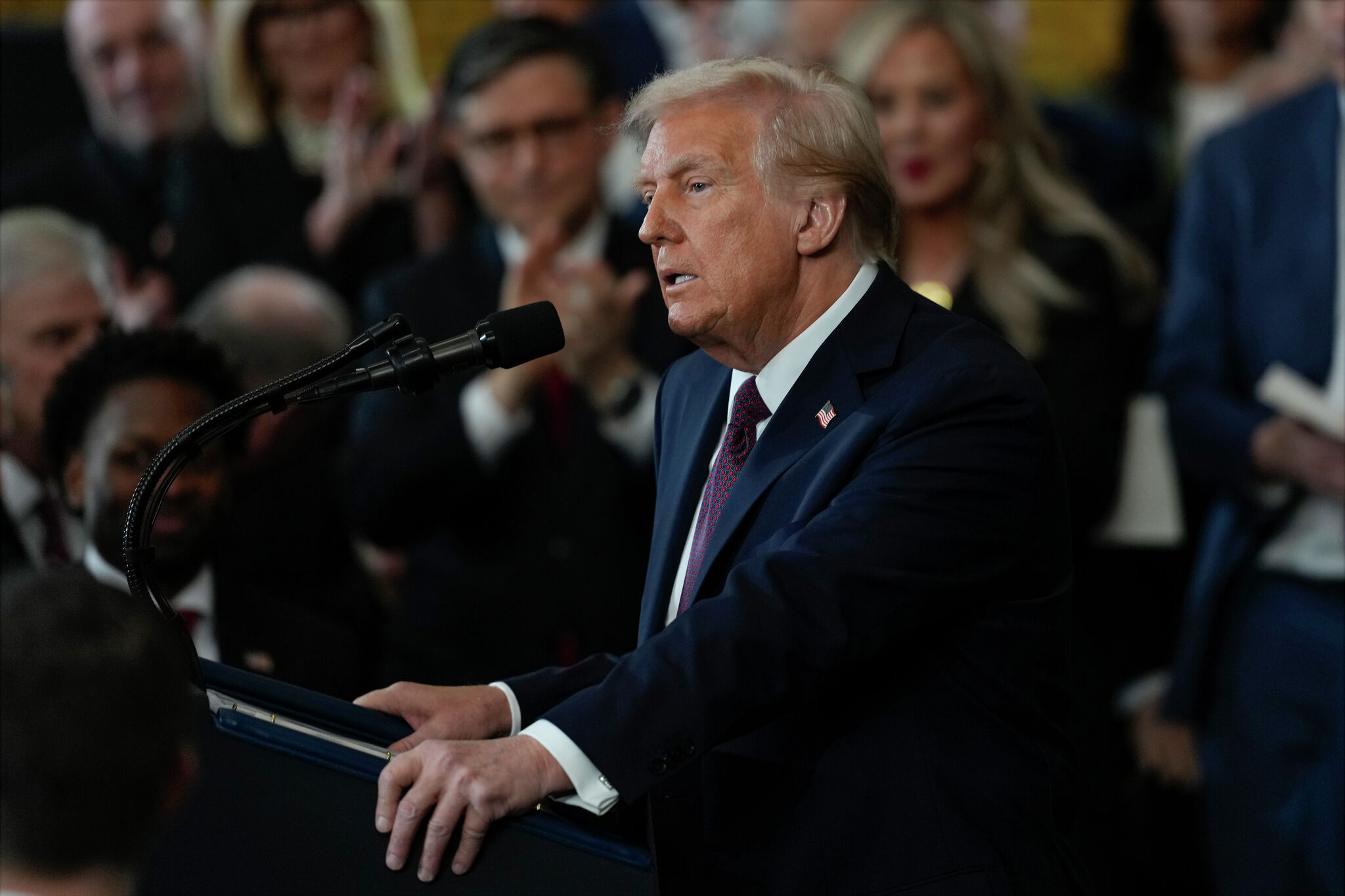 AI analysis of Trump's inauguration speeches finds key differences