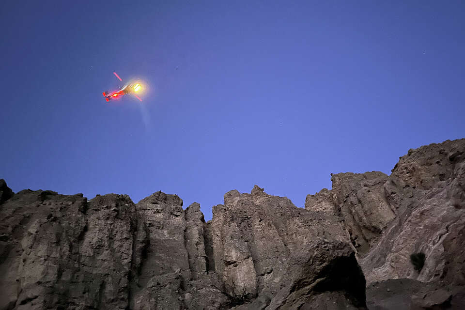 Stranded, unprepared tourist rescued from canyon in Death Valley