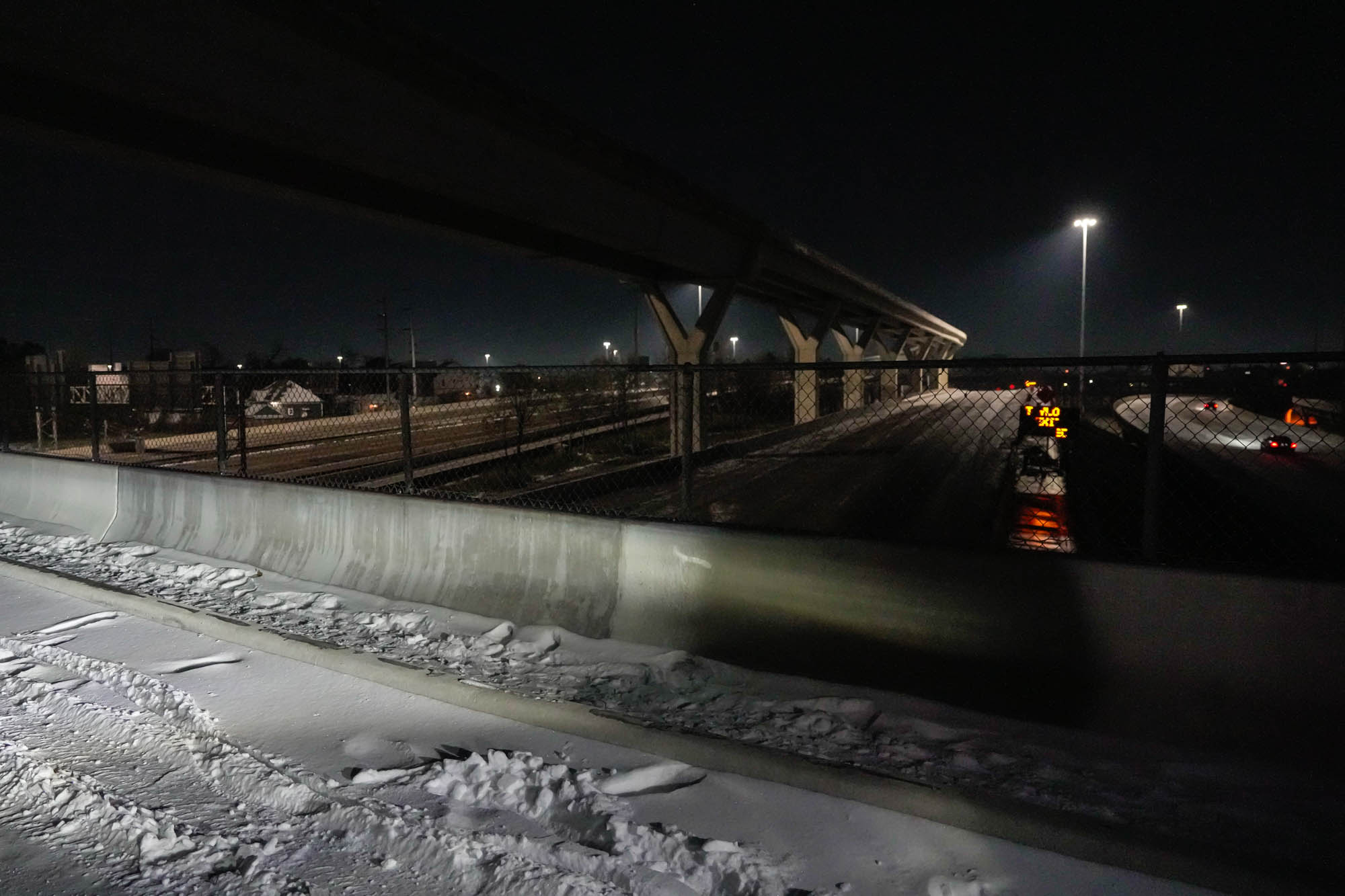 TxDOT road conditions map shows icy streets across Houston