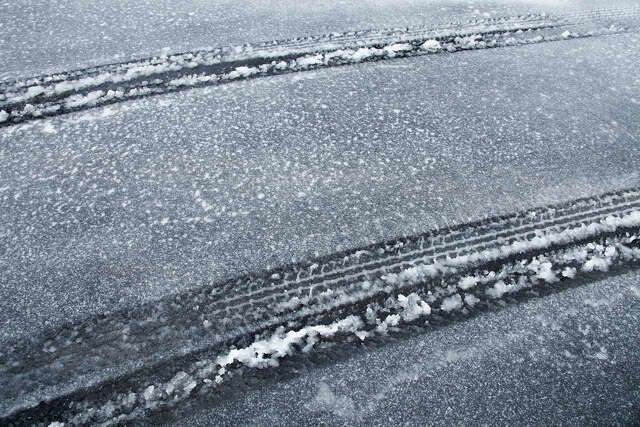 Dangerous black ice forms on Texas roads after hard freeze