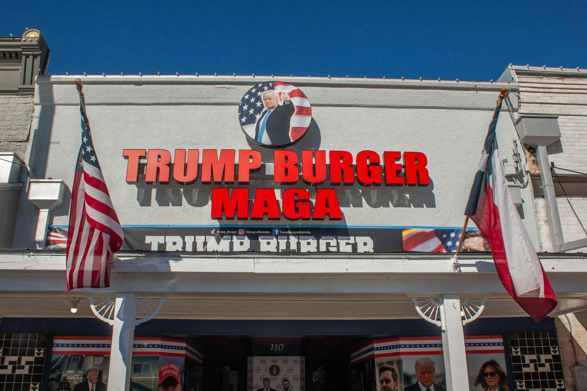 Trump-themed burger place expanding in Texas