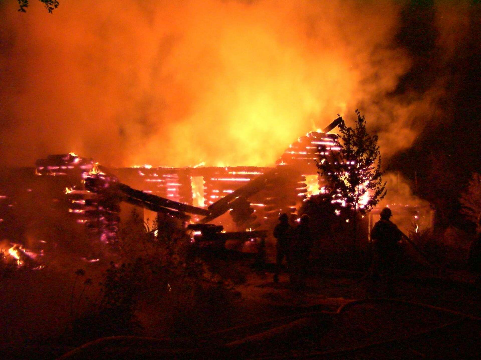 fire home background