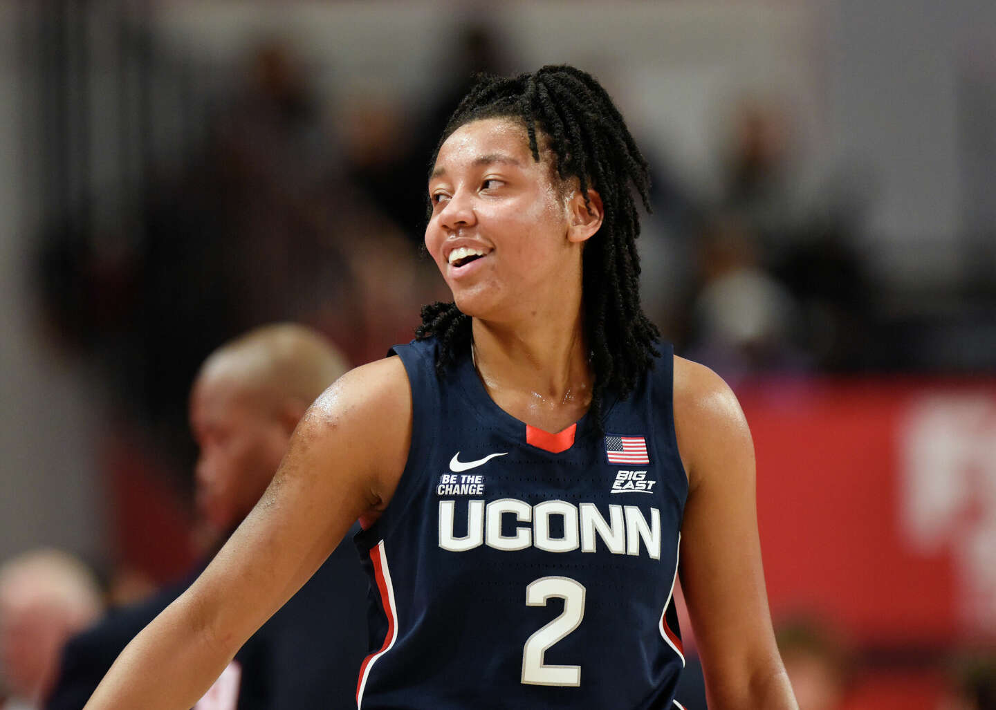 KK Arnold provides energy off the UConn women's basketball bench