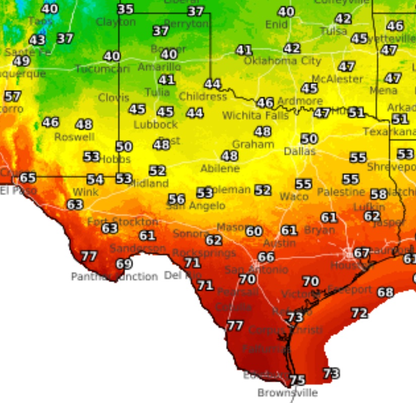 Laredo experiences coldest temps in over a year, warmup on the horizon
