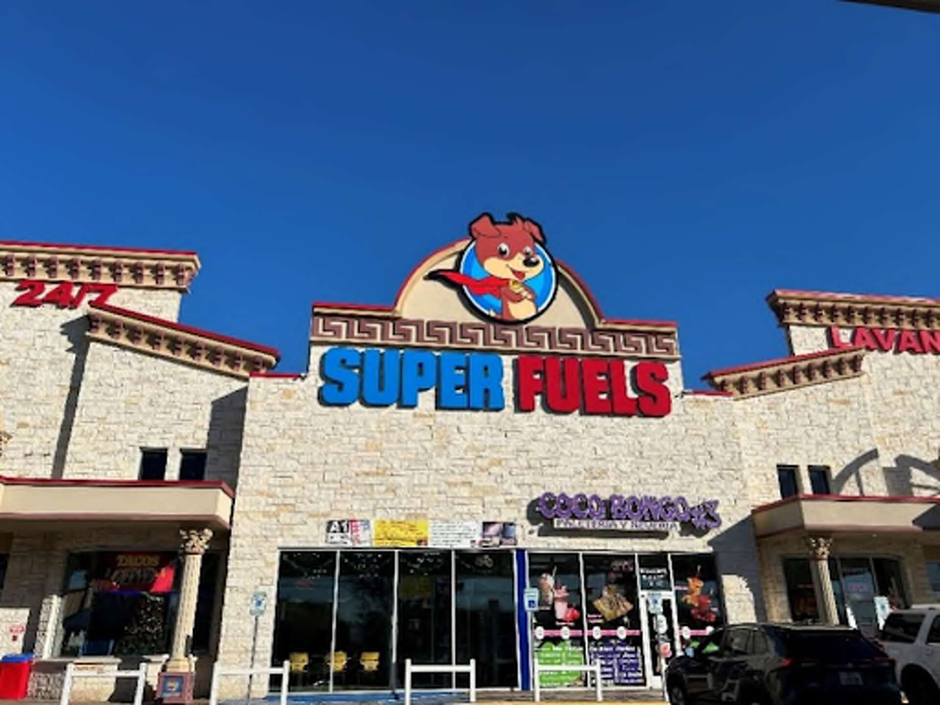 Buc-ee’s sues Texas gas station Super Fuels over cartoon dog logo