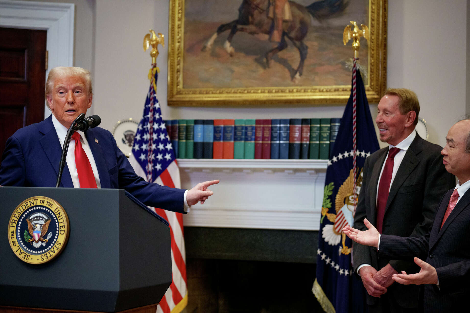 Trump highlights $500B venture beefing up AI with Texas projects