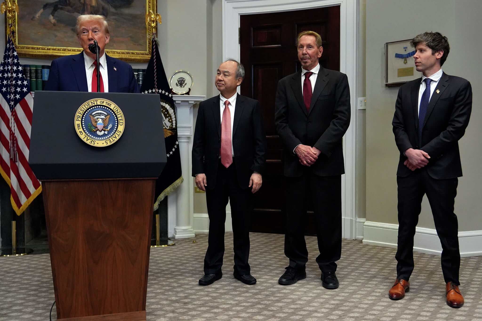 Trump highlights $500B venture beefing up AI with Texas projects