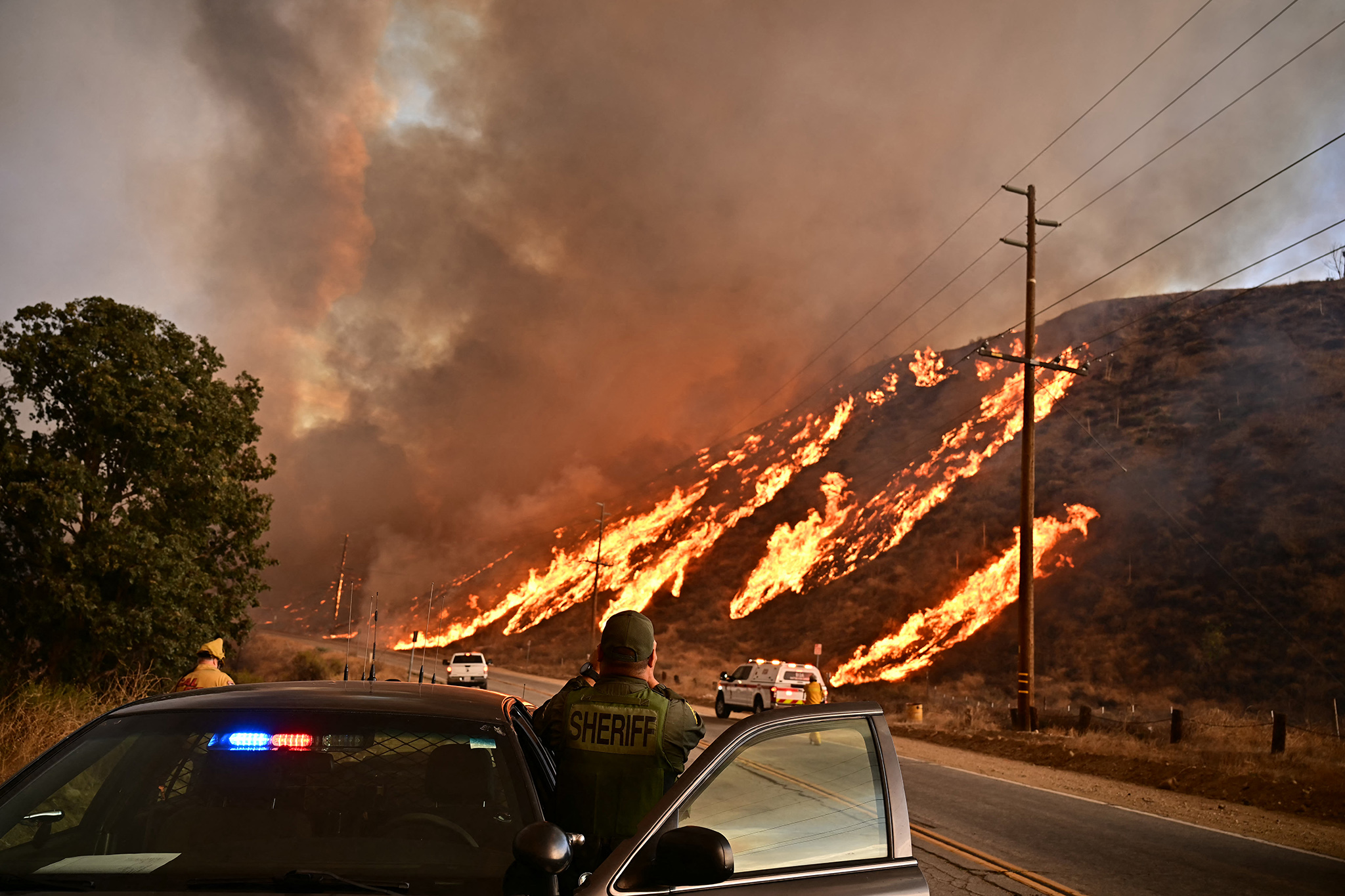 Here's the latest on LA County's Hughes Fire amid 'dangerous' winds