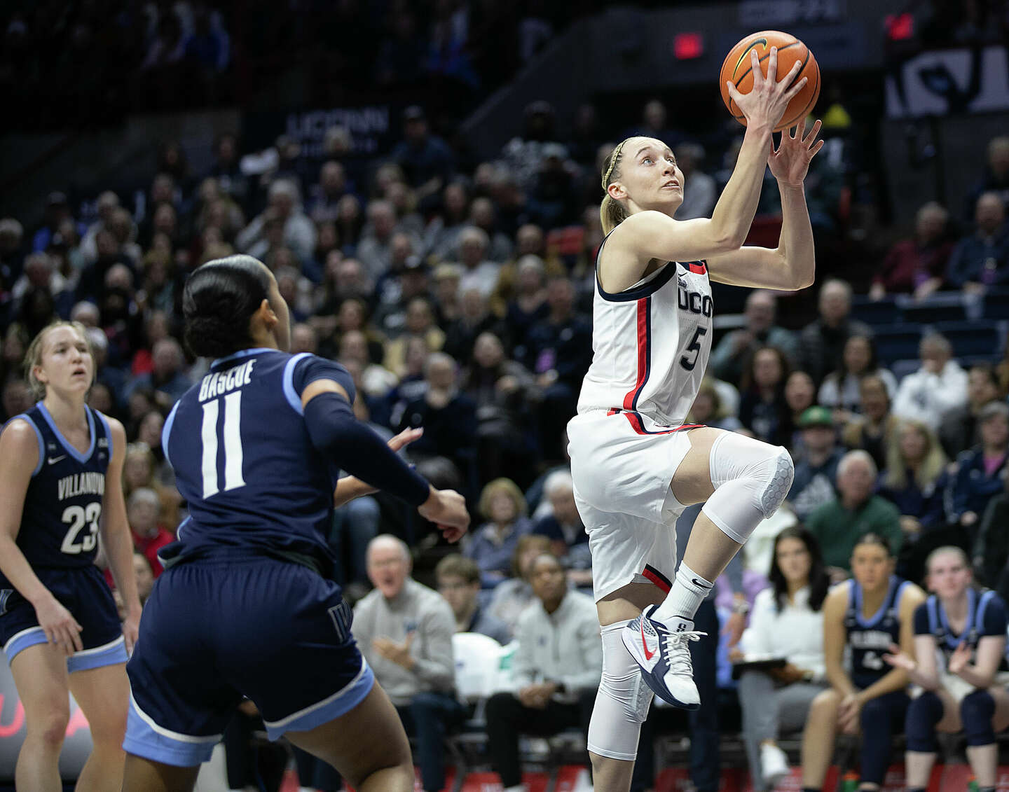 Paige Bueckers sets the tone in UConn women's basketball win