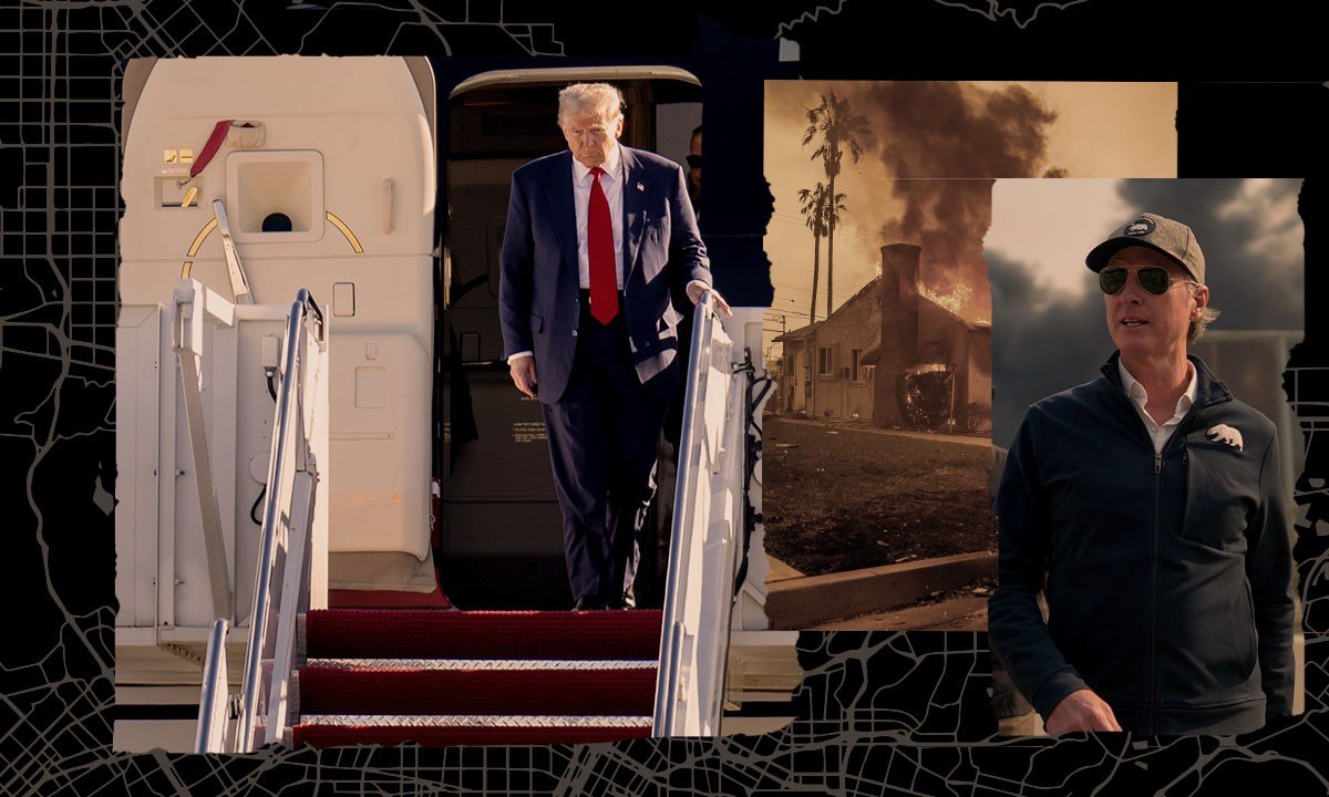 Trump Is Set To Visit L.A. Wildfire Disaster Zones—but His Tariff and ...