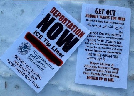 Anti-immigrant flyers spread around New Haven's East Rock neighborhood